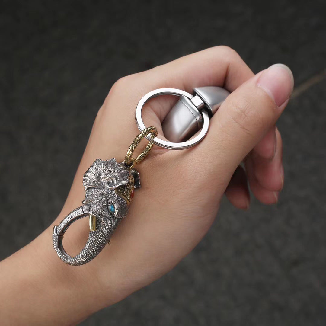 🐘 Elephant God Ganesha Key Ring 🐘 – Holy Buyble