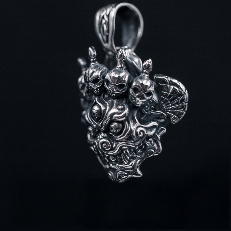 Chitipati Ghost Skull Pendant – Holy Buyble