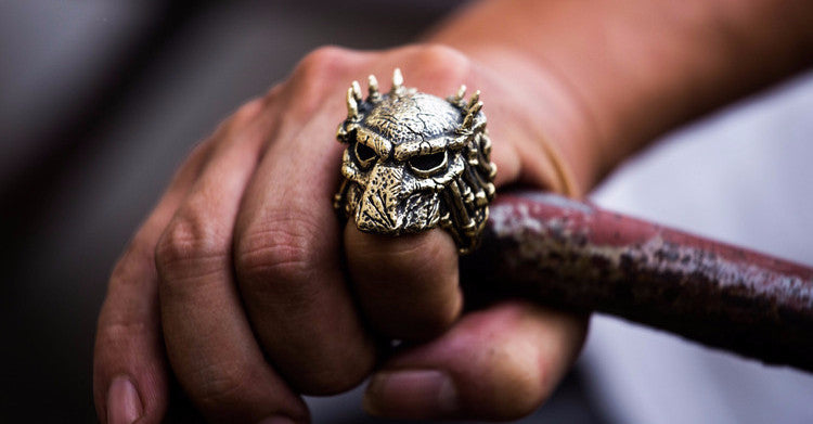Made to Order Handcrafted Brass Predator Ring – Holy Buyble