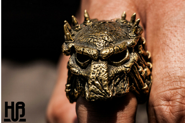 Made to Order Handcrafted Brass Predator Ring – Holy Buyble