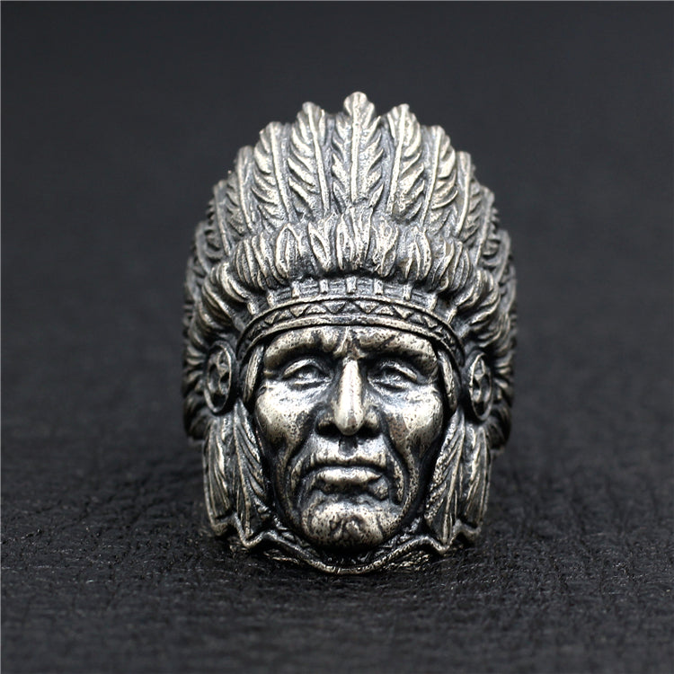 Native American Chief Ring – Holy Buyble