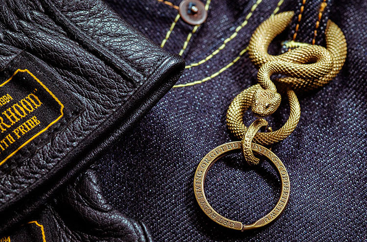 Snake Pendant Key Ring Large – Holy Buyble