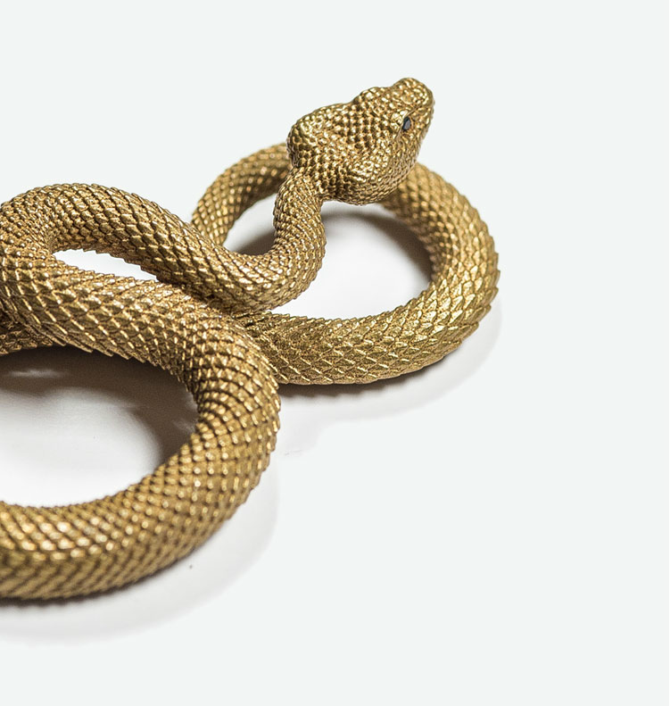 Snake Pendant Key Ring Large – Holy Buyble